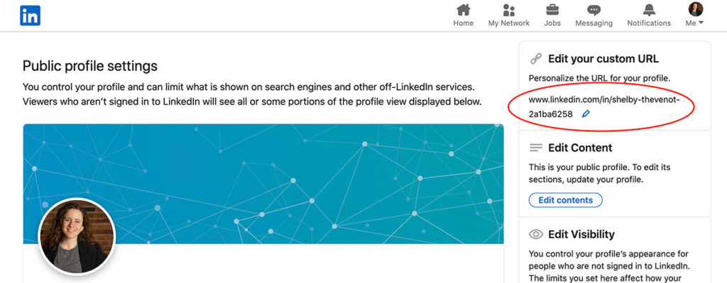 How to make a short, custom LinkedIn profile URL